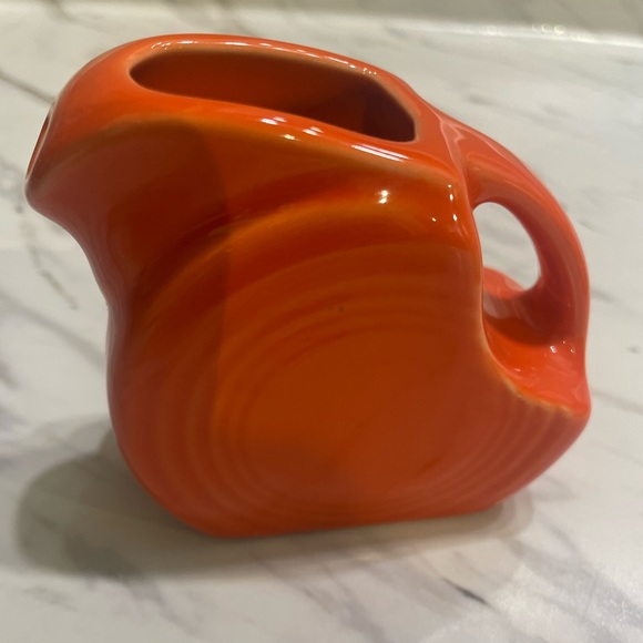 Fiesta | Kitchen | Fiesta Poppy Mini Disk Pitcher | Poshmark